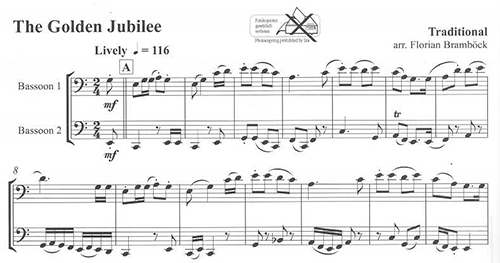 Bassoon Sheet Music For Bassoon Composers A Through D from Forrests Music