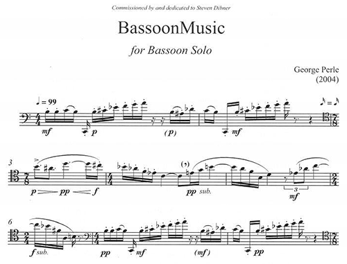 Sheet Music For Bassoon Composers M Through R from Forrests Music