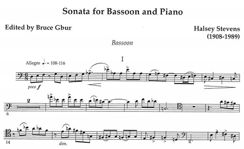 Sheet Music For Bassoon Composers S Through Z from Forrests Music