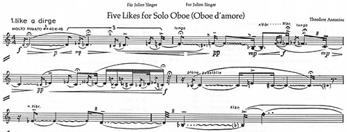 Sheet Music For Oboe Composers A Through B from Forrests Music